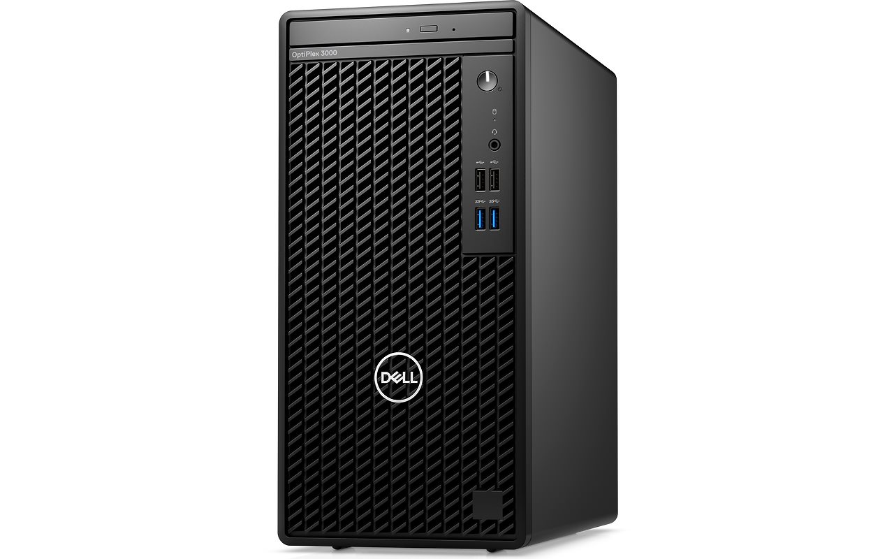 Cumpara Desktop PC Dell Optiplex 3000 MT (Core i5-12500, 8GB, 512GB) Black cu livrare in ...